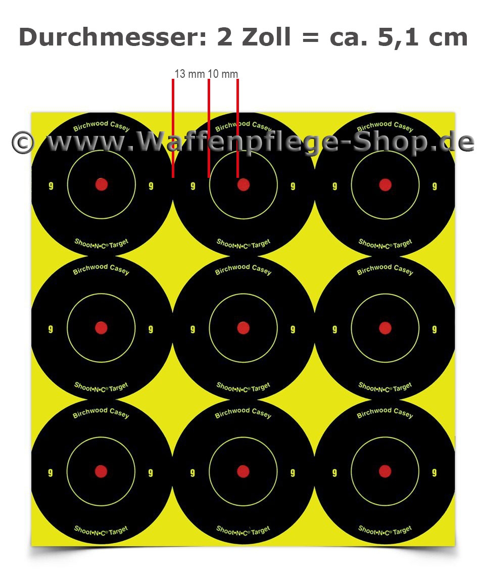 Shoot N-C Targets Zielscheiben mit Farb-Effekt