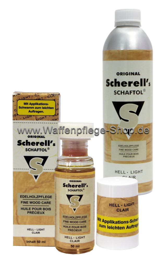 Schaftol Schaftöl & Holzöl aus dem Hause Scherell